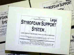 STYRO-FOAM Support system. Til heste med forfangenhed.