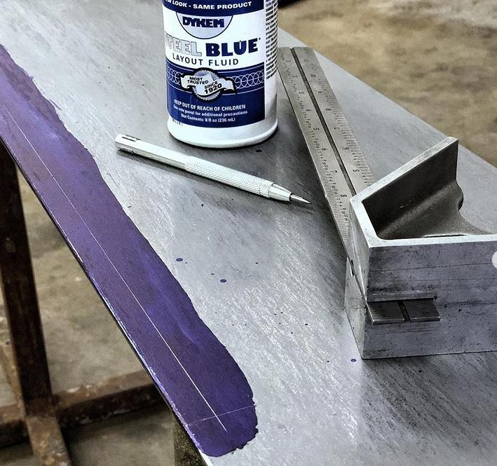 Her kan du købe DYKEM STEEL BLUE 118ML Markeringsvæske