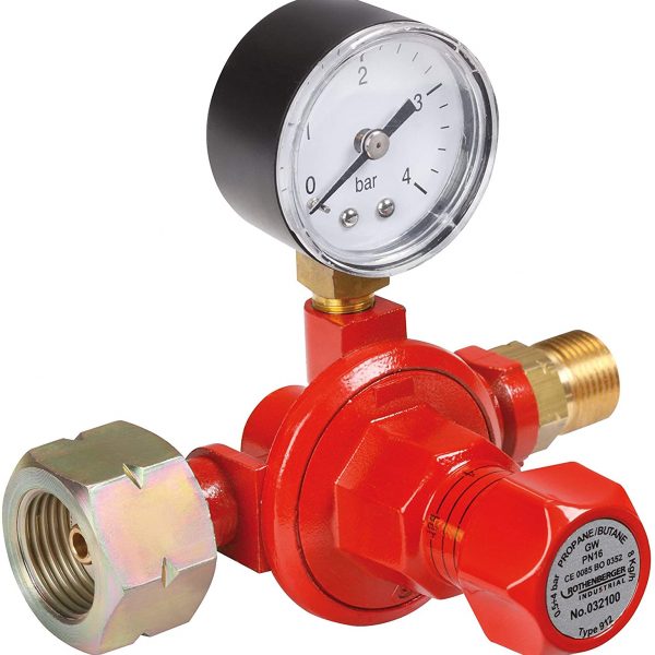 Rothenberger regulator med manometer - Smedjeriet ApS